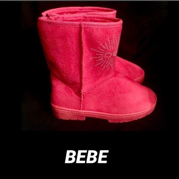 bebe | Shoes | Bebe Rhinestone Logo Boot | Poshmark